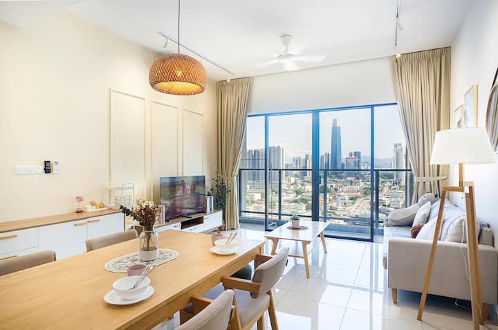 Kl Skyline View Trion | 600mbps | Balcony - Territoire fédéral de Kuala Lumpur