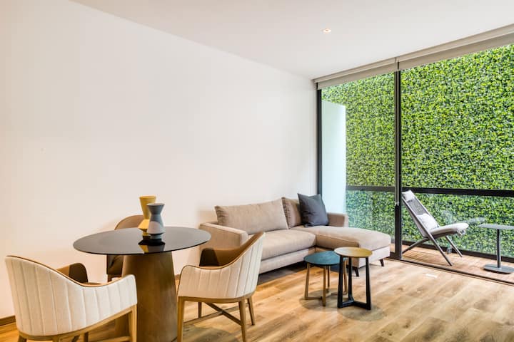 Suite Familiar C/balcón|rooftop+jaccuzi En Polanco - Mexico