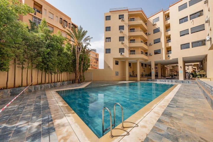 Appartement ÉPure (Wifi Fibre & Confort Premium) - Marrakech