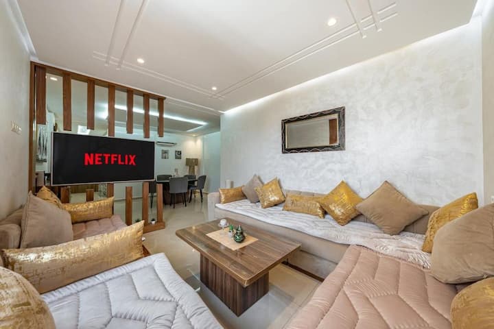 Appartement ÉPure (Wifi Fibre & Confort Premium) - Marrakesh