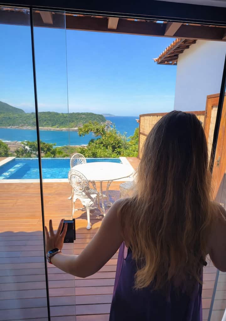 Sea & Charm: Stunning View + Near Búzios Center - Brazil