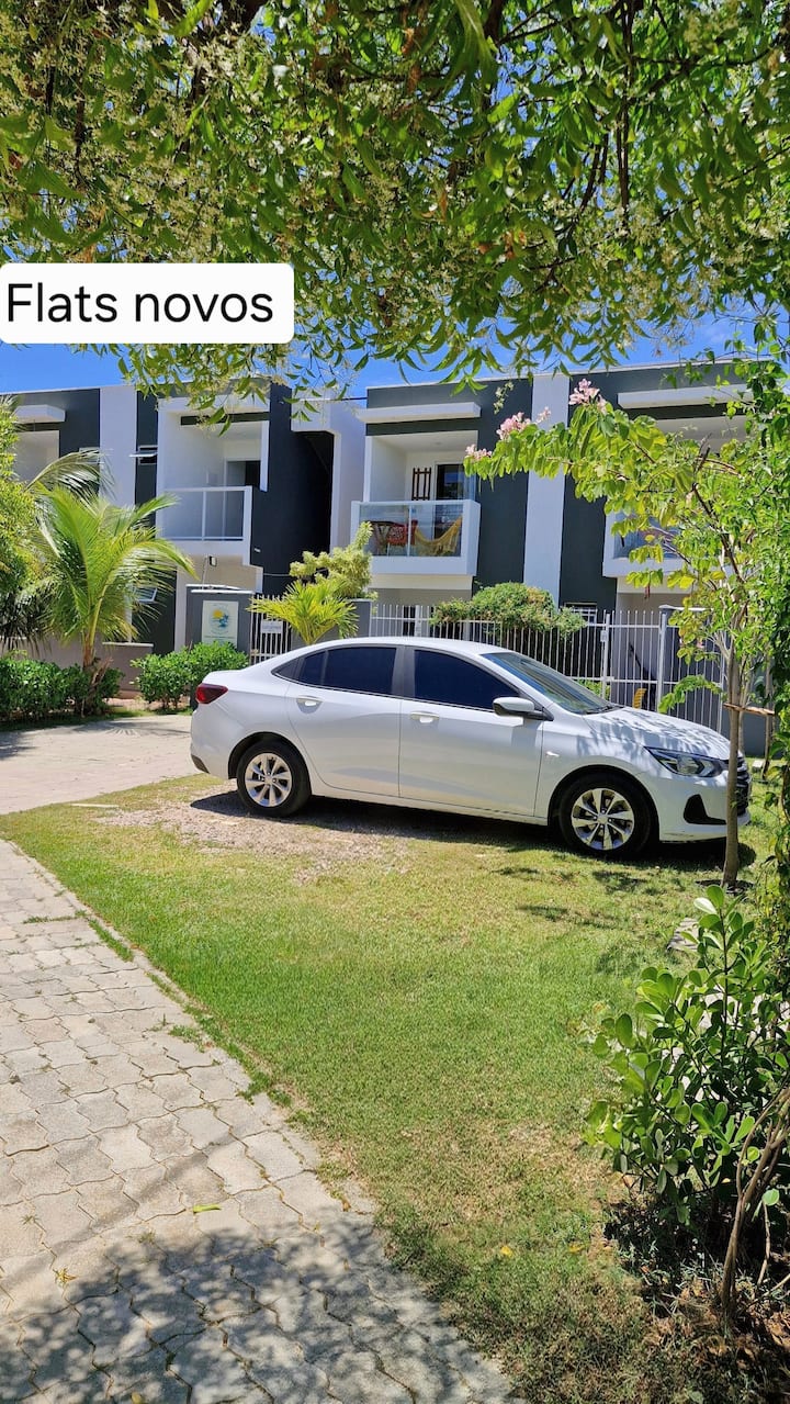 Ms Flat's Paripueira 4- Varanda Wifi Cozinha Praia - Alagoas