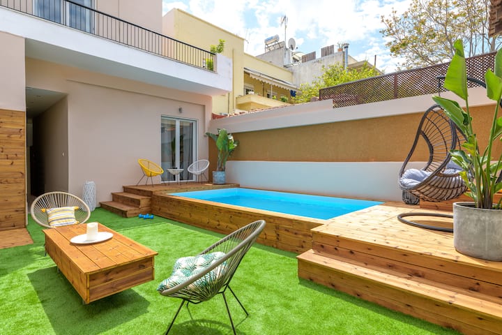 New A3 Serenity Pool Apartment - Atenas