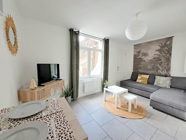 Studio Cosy - 300 Mètres Du Métro Croix Centre - Croix