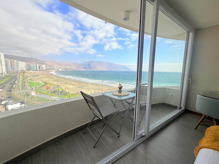 Encantador Departamento Studio Con Vista Al Mar - Iquique