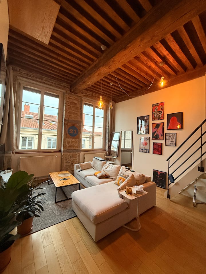 L'audran - Splendide Loft Canut Croix Rousse - リヨン
