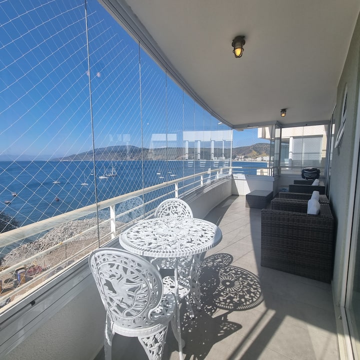 Primera Línea Frente Al Mar - Dpto. Papudo - Zapallar