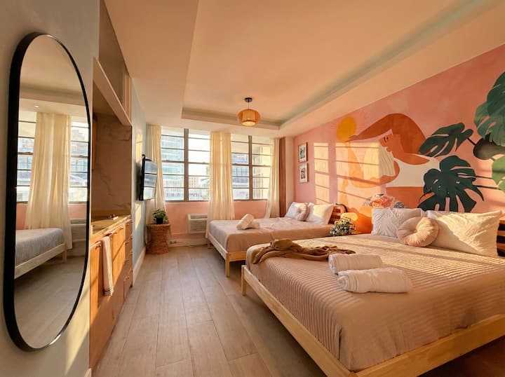 Quiet Double Queen Beds Apt W Pool+parking! - San Juan