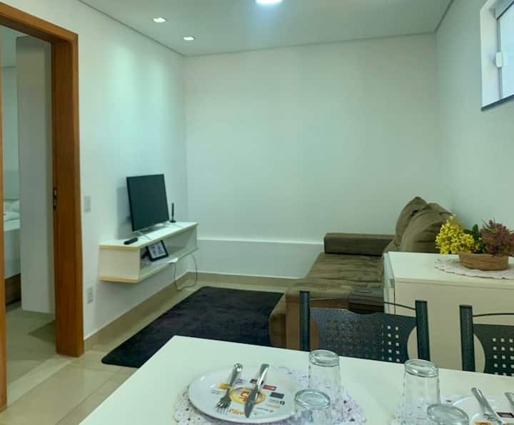 Ns Stay J10- Apt 1q A 2,4km Do Aeroporto - Campo Grande