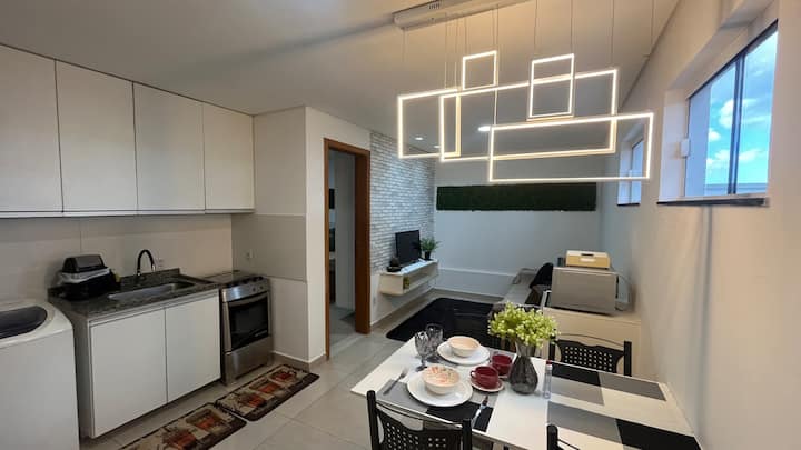 Ns Stay J10- Apt 1q A 2,4km Do Aeroporto - Campo Grande