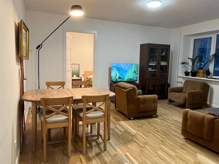 Spacious Apartment 15 Min Walk To University - Vilnius