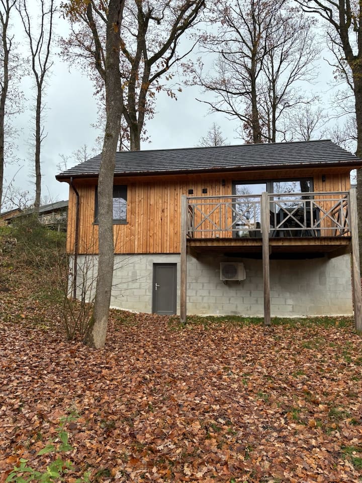 Châlet Bois D’heure - Somme Leuze Vlakbij Durbuy - Belgien
