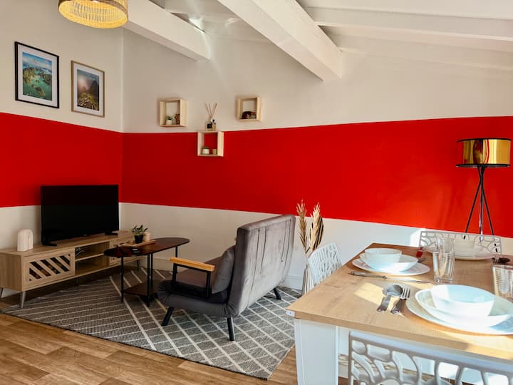 Appart- L’étoile Rouge - Centre-ville / Gare - Carcasona