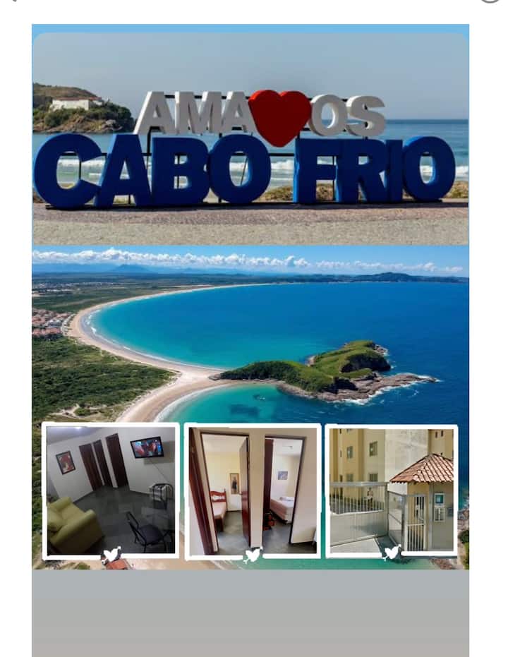 Apartamento à 5 Minutos Da Praia Em Cabo Frio-rj - Cabo Frio
