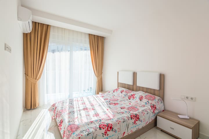 Преміум 1+1: 500 метрів до Пляжу! Басейн, Сауна - Alanya