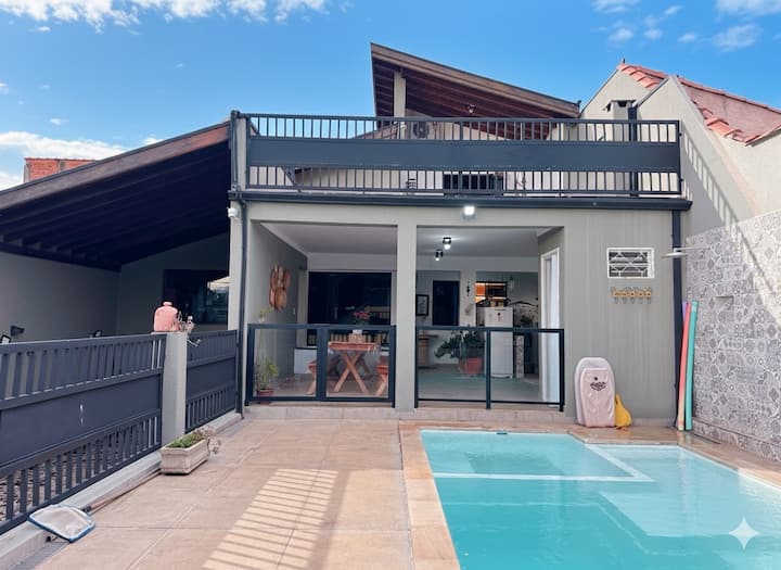 Casa Incrível Com Vista Fantástica E Conforto - Brotas