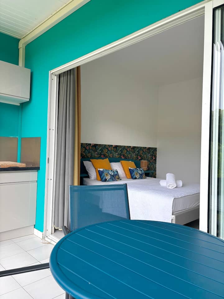 Colibri Rouj - Bungalow Cosy, Proche Plage - Marie-Galante