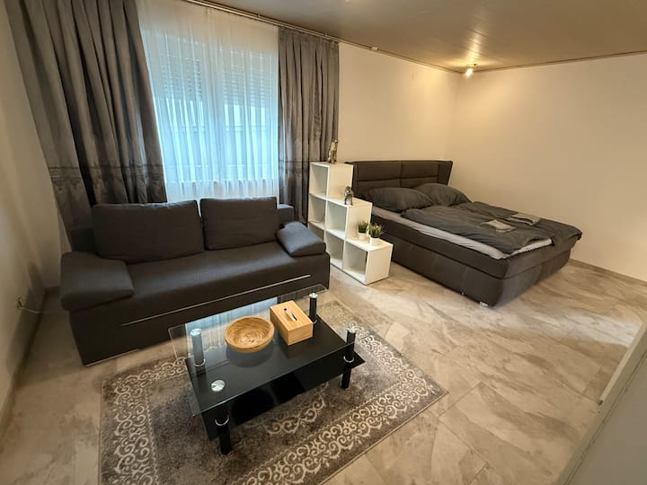 Geräumiges 1-zimmer-apartment Nahe Altstadt - 로텐부르크오프데어타우버