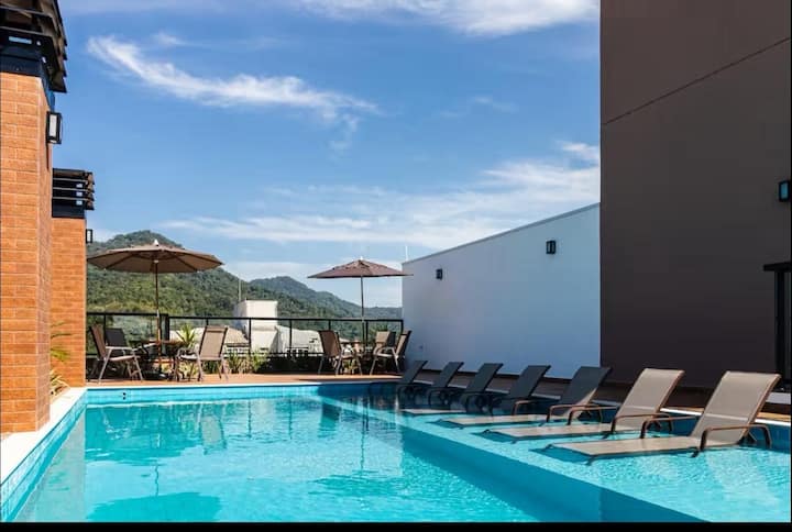 Apartamento Novíssimo No Itaguá - Ubatuba