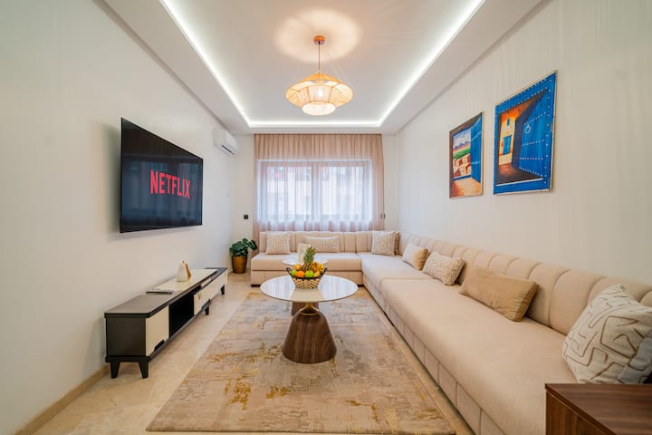 New Cozy 2br Ac & Pool, Parking - Citycenter - Marrakesh