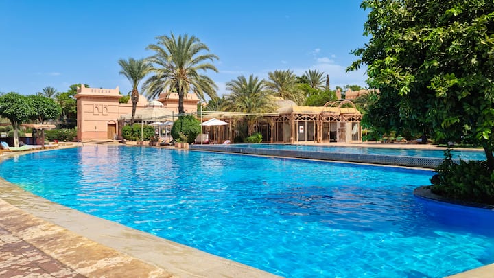 Oasis Palmeraie: 3 Bedroom, Garden + Swimming Pool - المغرب
