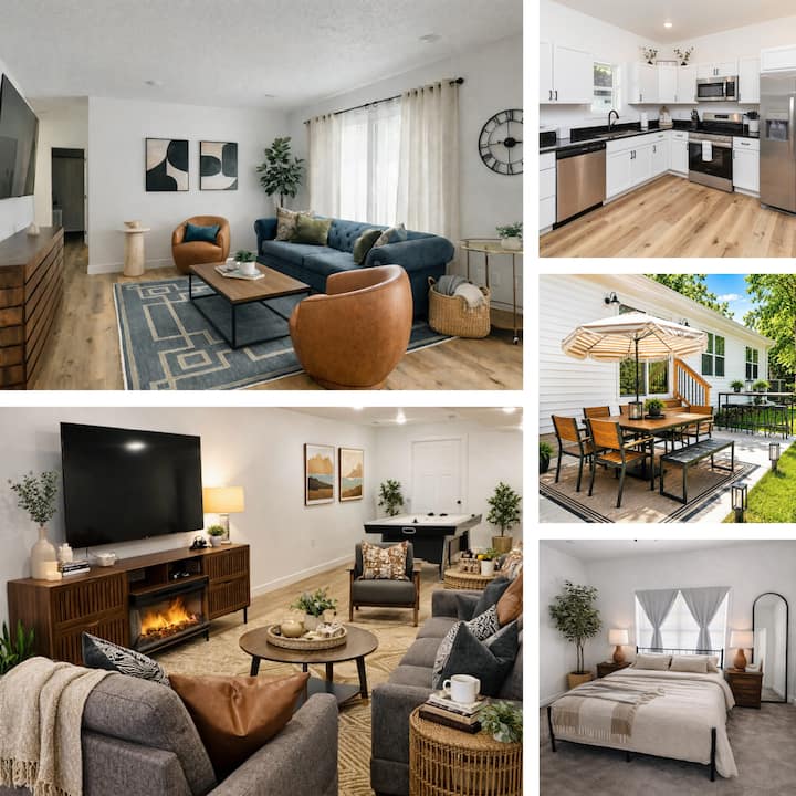 4 Bed 3 Bath|2 King Suites|rec Room|heart Of Dsm - デモイン, IA