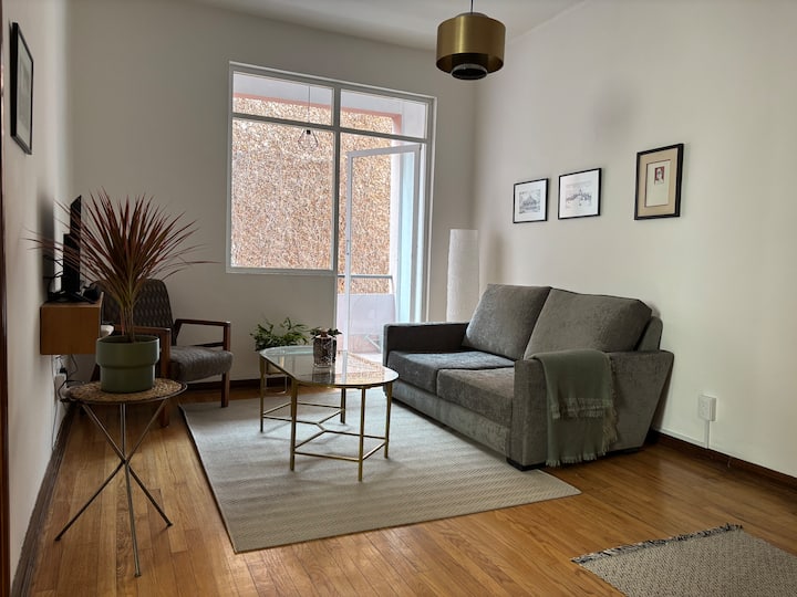 Nice Apt Next To Parque México, Hipódromo Condesa - 墨西哥