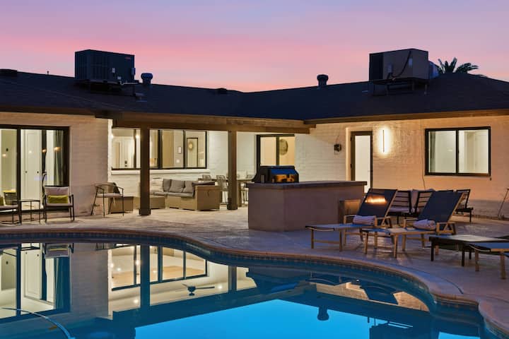 *New* Luxe Tempe Home Near Asu & Golf| Large Pool - Tempe, AZ