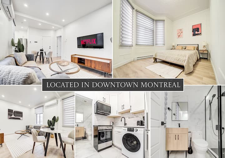 Cozy & Stylish 1br Home In Downtown Montreal - Montréal, QC
