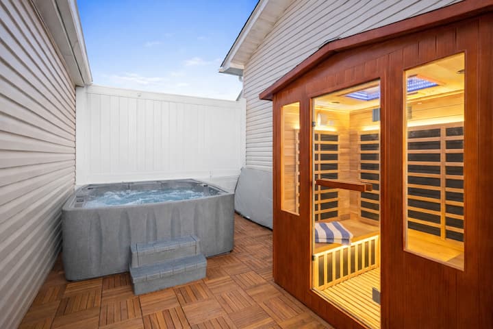 10 Mins To Nrg | Fire Pit | Hot Tub | Sauna | Bbq - Fayetteville, WV