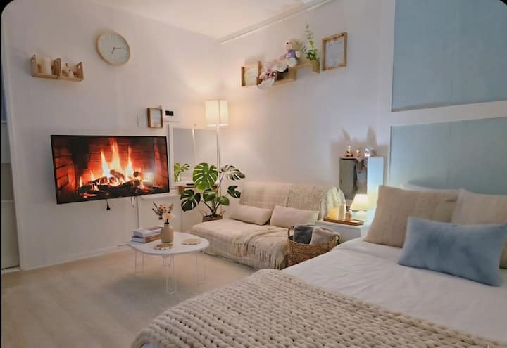 로뎀[오픈이벤트]/성심당/안마의자/둔산동인근/무료주차/간단무료조식/넷플/셀프체크인 - Daejeon