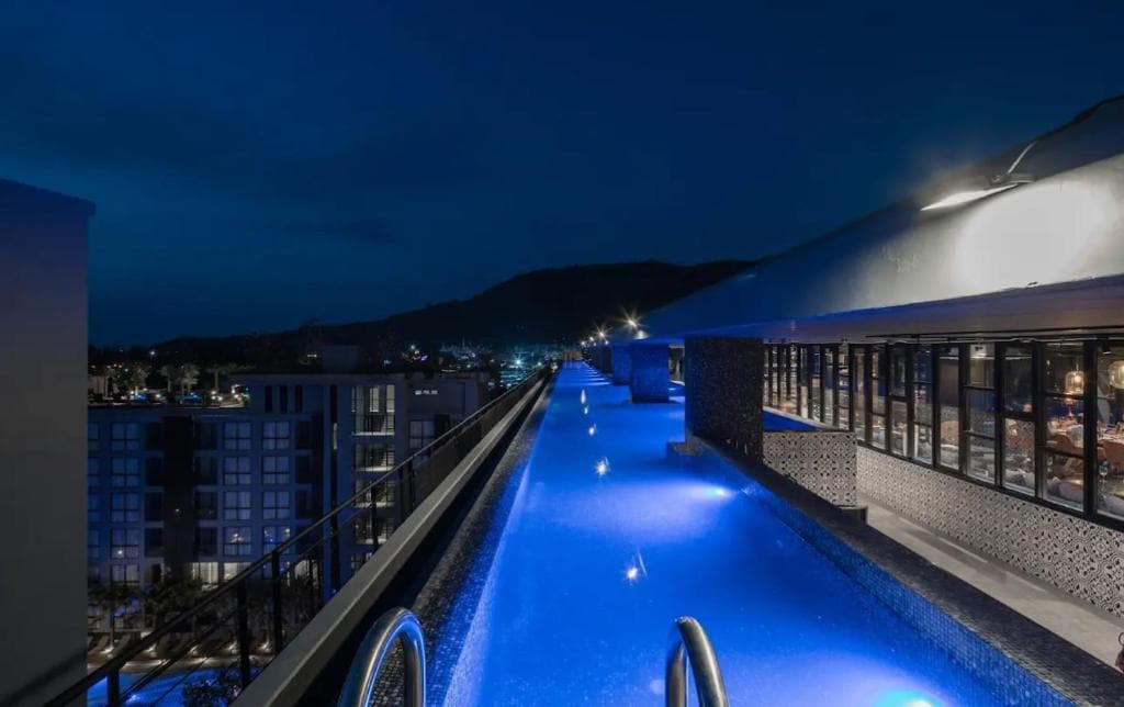 *Rooftop Infinity Pool • Gym 1BR • Near Beach C158 - Flats for Rent in ...