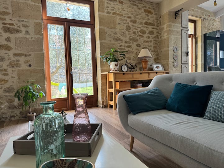 Maison Familiale Au Cœur Des Vignobles. - Langon