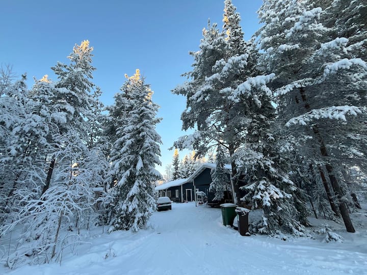 Forest Villa – Sauna, Jacuzzi & Keskustan Reunalla - Rovaniemi