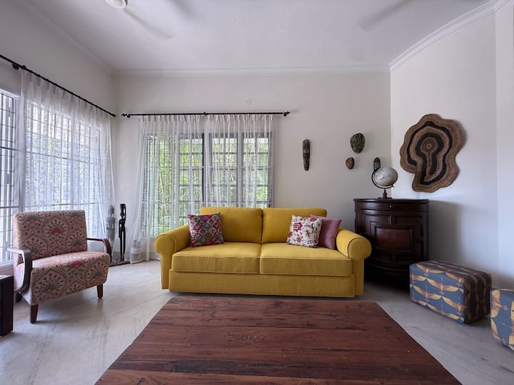 Bright & Spacious 3bhk Near City Center - Mangaluru