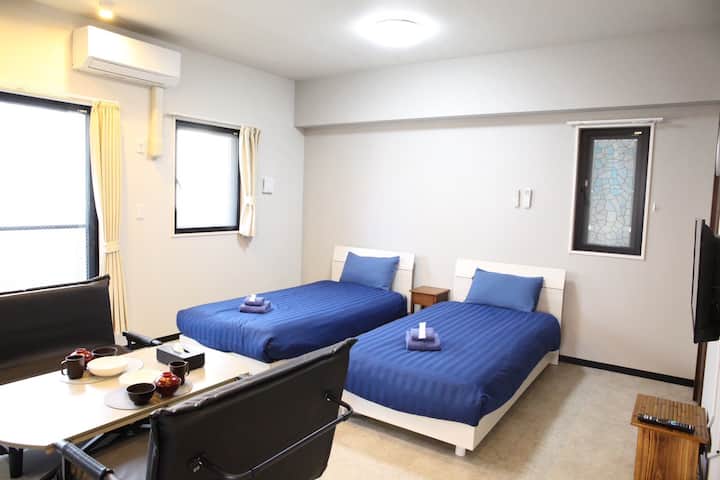 301号室/ 那覇空港から好アクセス!国際通りすぐの快適ステイ、壺屋やちむん通り徒歩2分 - Naha