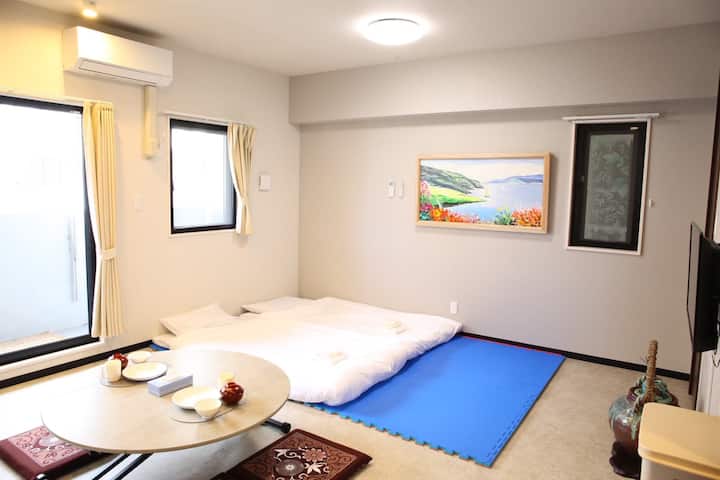 201号室/那覇空港から好アクセス！国際通りすぐの快適ステイ | 壺屋やちむん通り徒歩2分 - 那覇市