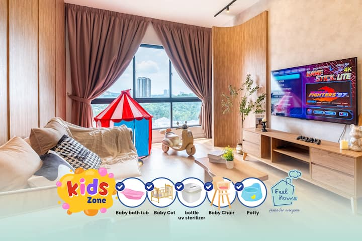 The Havre Kids Home | Walk To Pavilion Bukit Jalil - Seri Kembangan