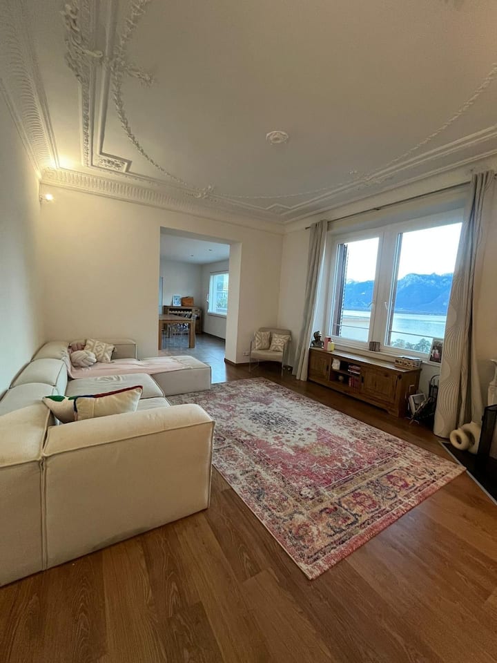 Appart. Haussmannien Spacieux, Avec Vue Sur Le Lac - Montreux