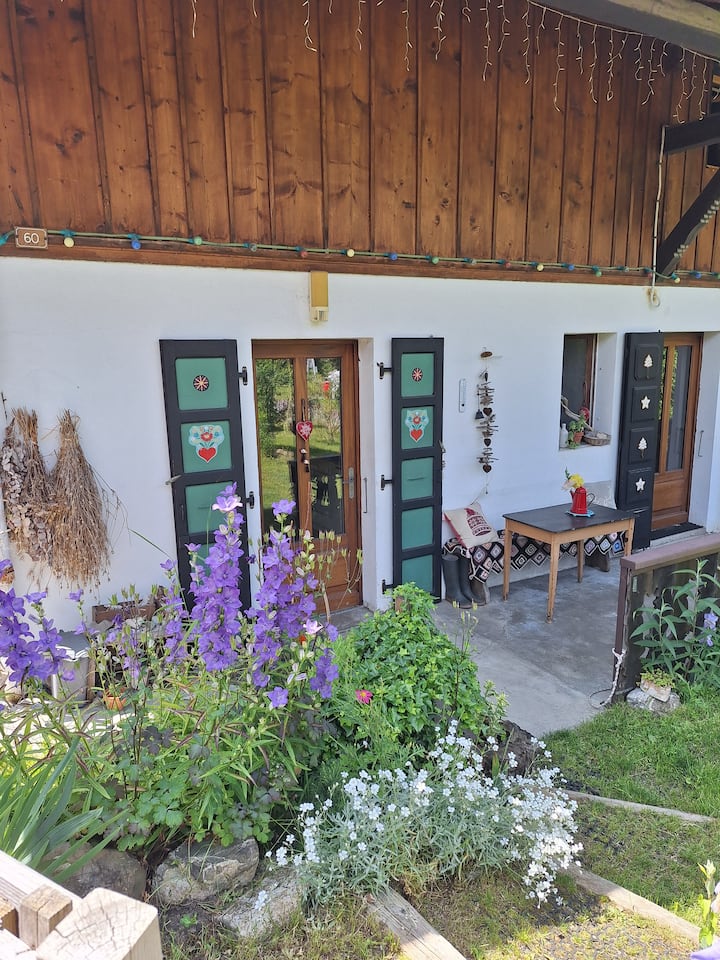 Appartement Independant Dans Chalet - La Baume