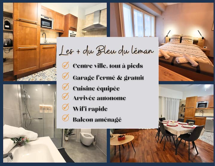 Bleu Du Léman T3 Avec Garage, Centre, Tout à Pieds - ibis budget Thonon Les Bains