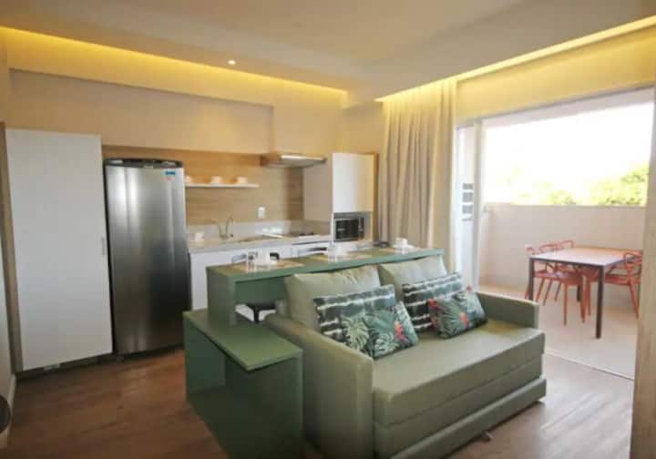 Apt. 6 Pessoas Comp. Resort Olimpia H.beach Suites - Olímpia