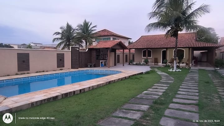 Casa De Praia Moderna Com Piscina E Quintal Amplo - Niterói