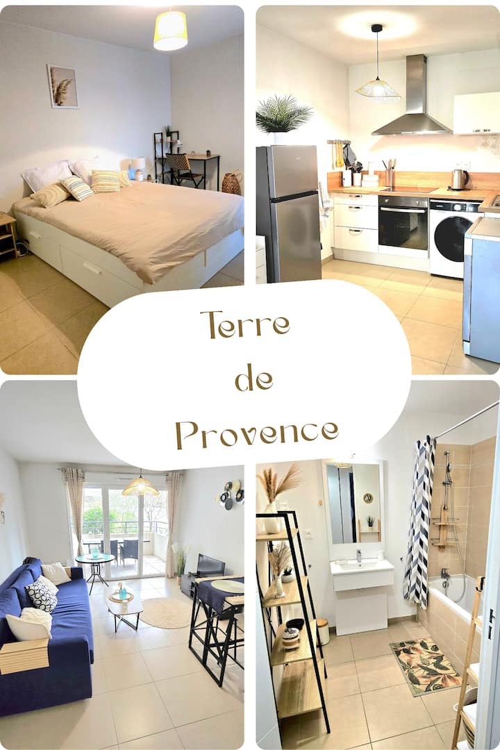 Terre De Provence Centre-ville Avec Terrasse - Draguignan