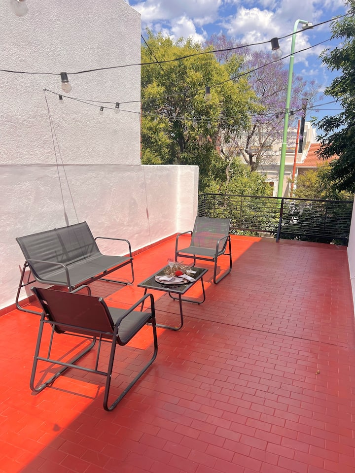 Depto. Con Terraza Y Balcón. Estacionamiento - Bahía Blanca