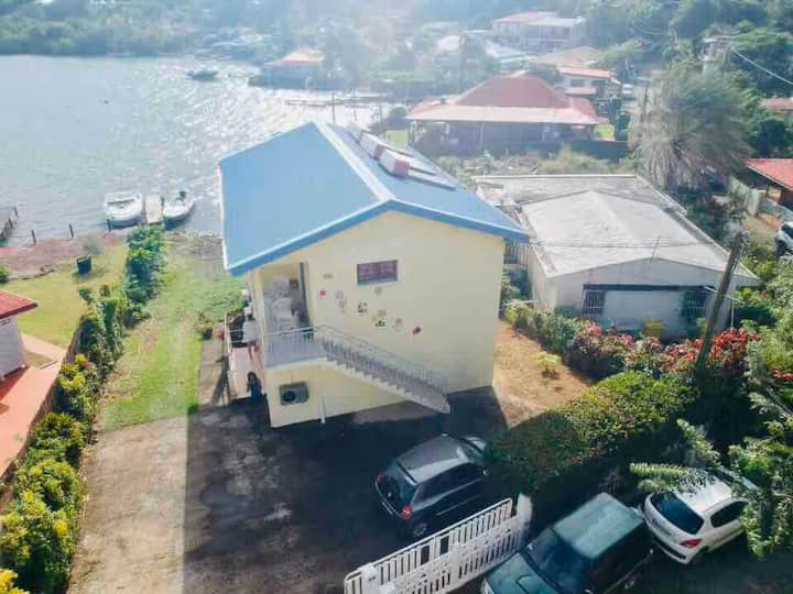 Studio N°1 à 100 M De La Plage Avec Jardin Vue Mer - Martinique