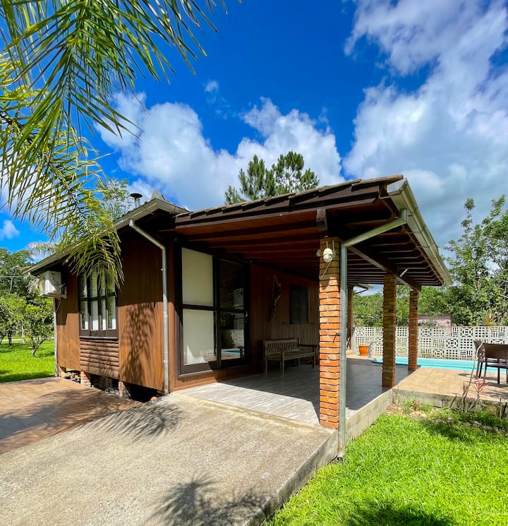 Quinta Do Rastro

Casa, Quiosque, Piscina E Açude - Nova Veneza