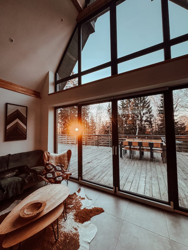 Black Cabin Pohorje - Luxury Retreat - Morje