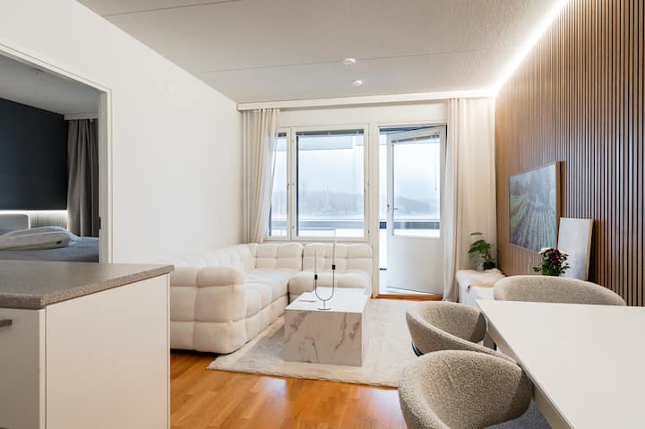 Saunallinen Kaksio Ruoriniemessä, Lahdessa. - Lahti