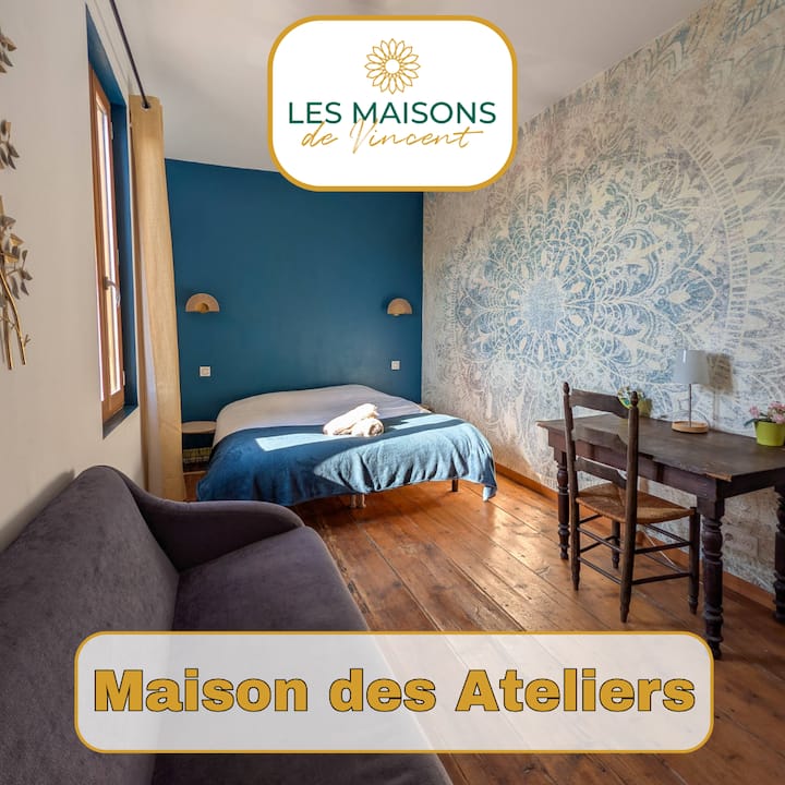Maison Des Ateliers - Parking, Clim, Terrasse - Arles